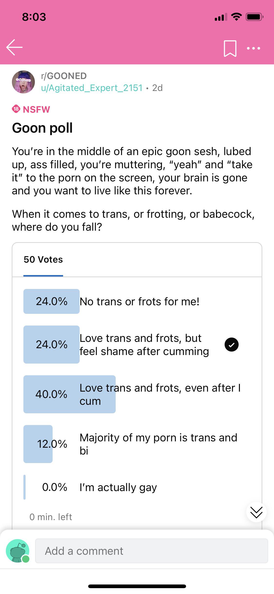 The results are in- take note of your fellow gooners | Scrolller