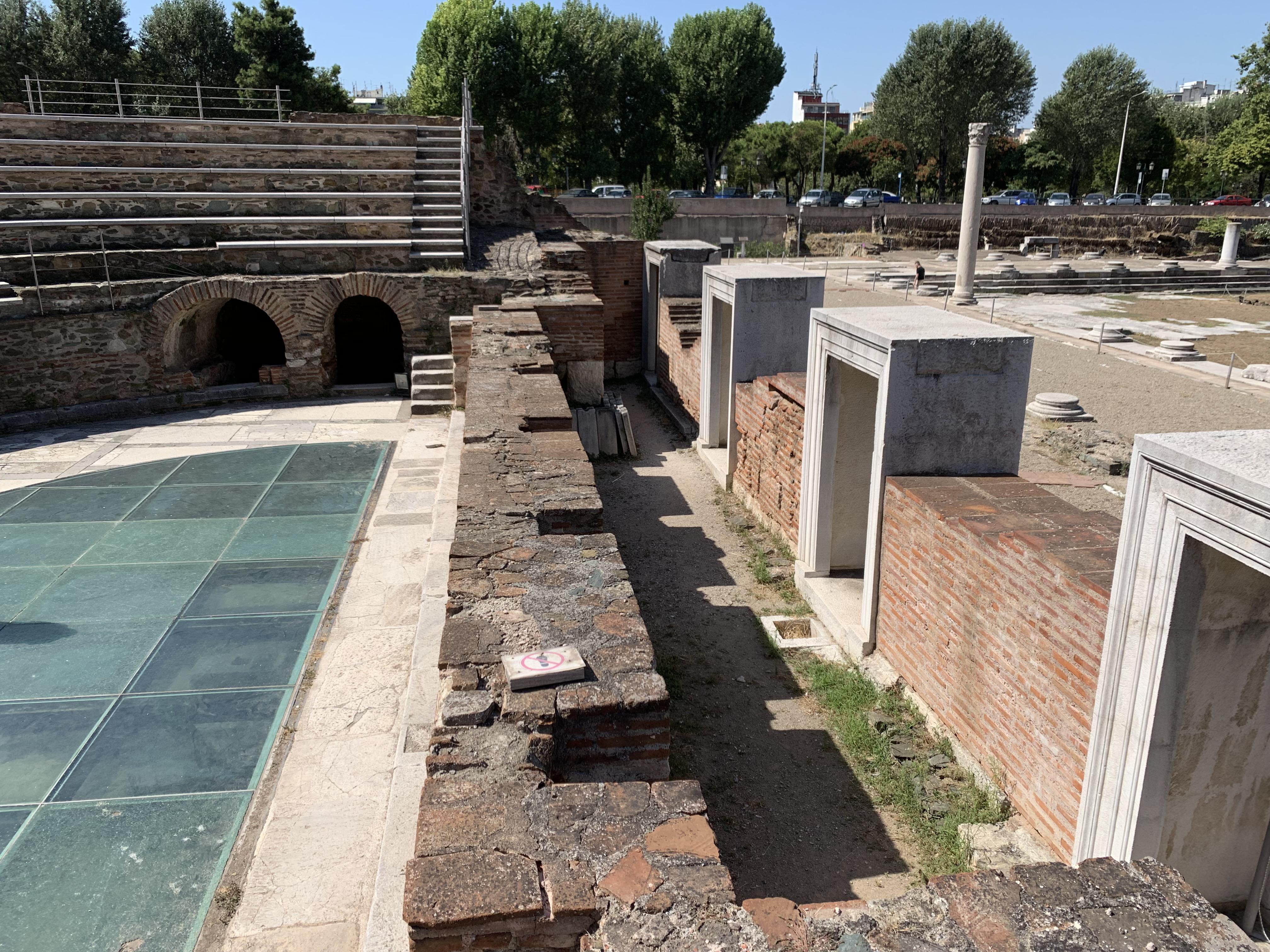The Roman Agora of Thessaloniki | Scrolller