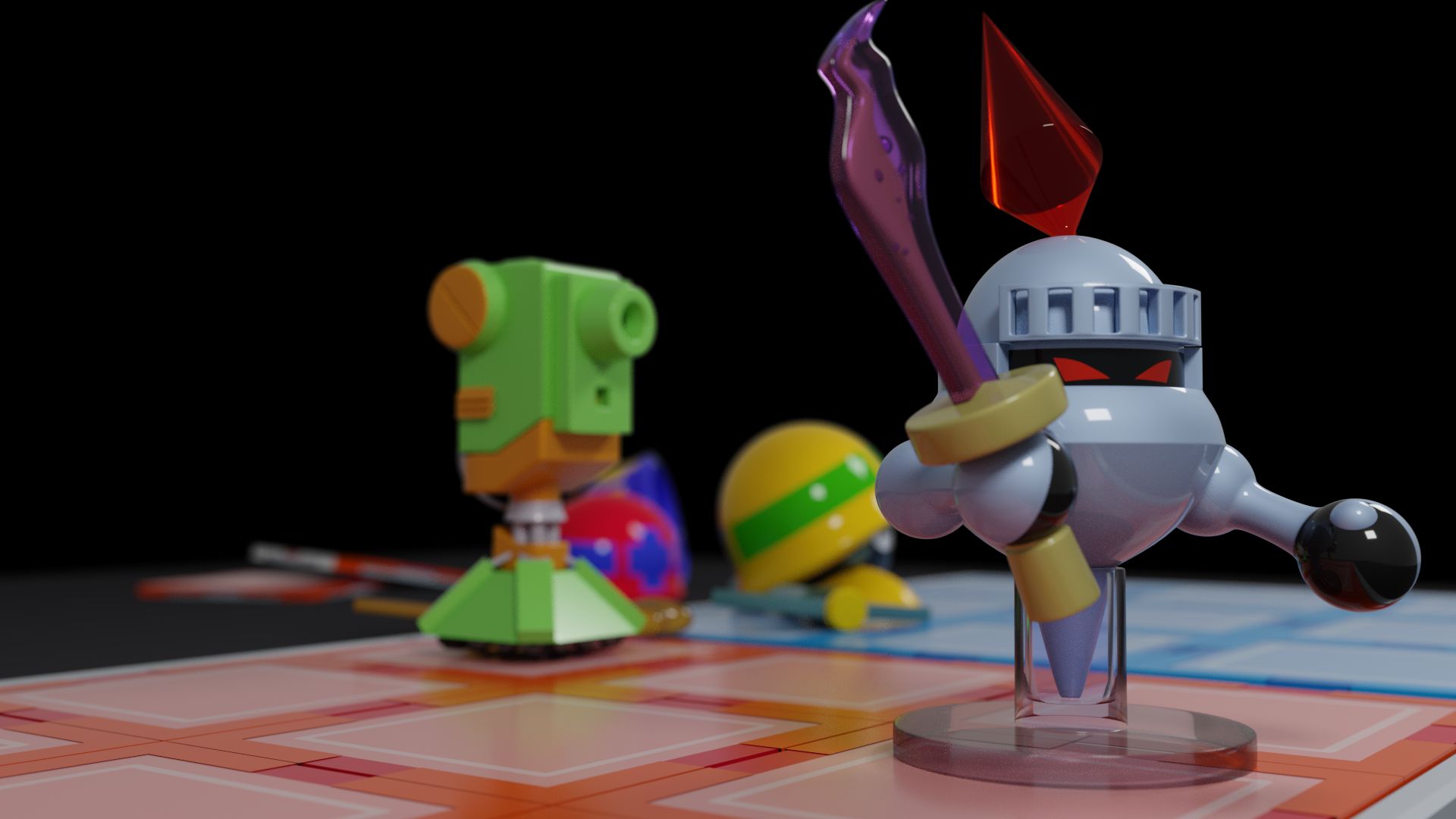 The roster is expanding... Swordy toy render! | Scrolller