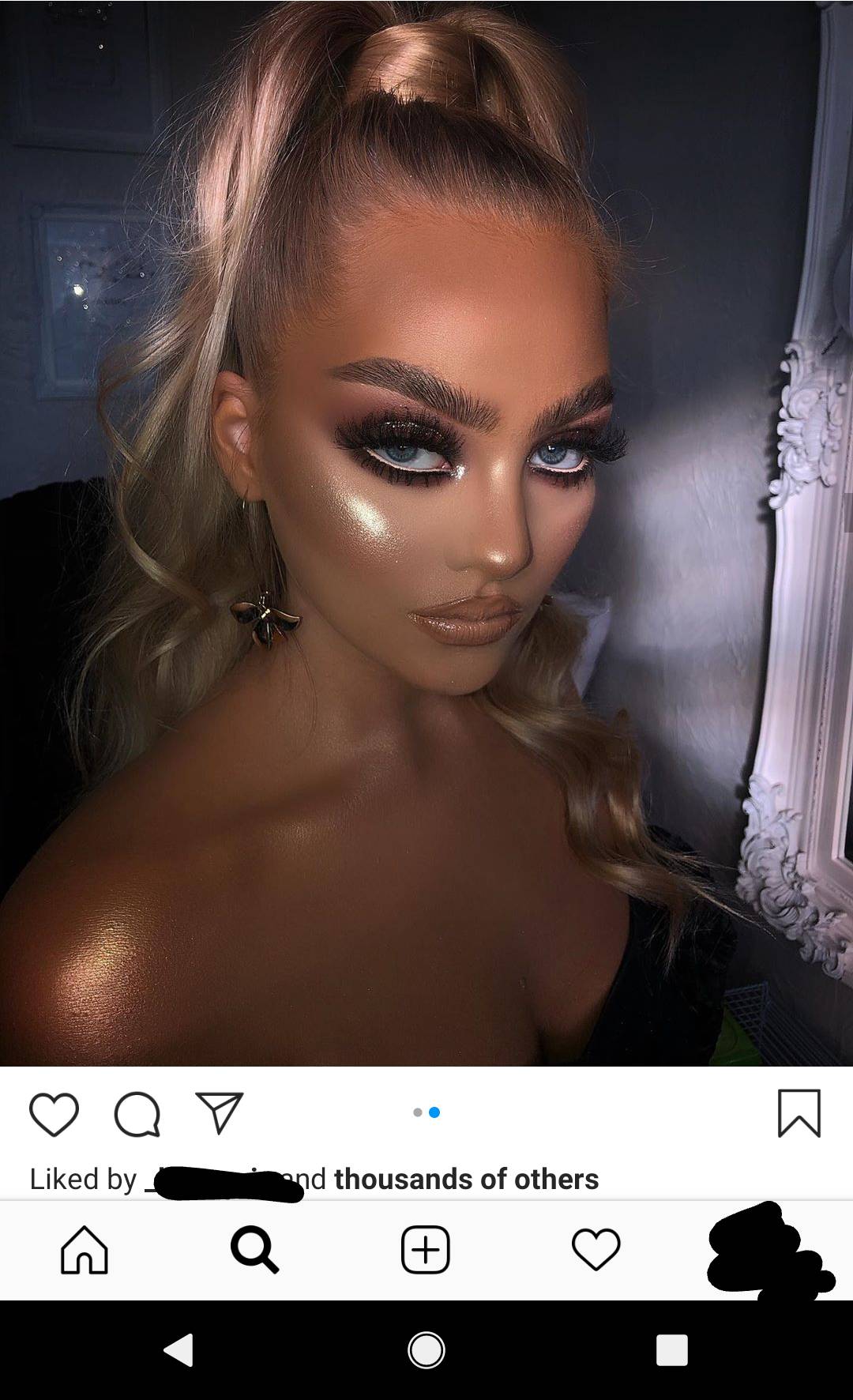 The shade matching, the brows, the contour, the facetune...all so bad | Scrolller