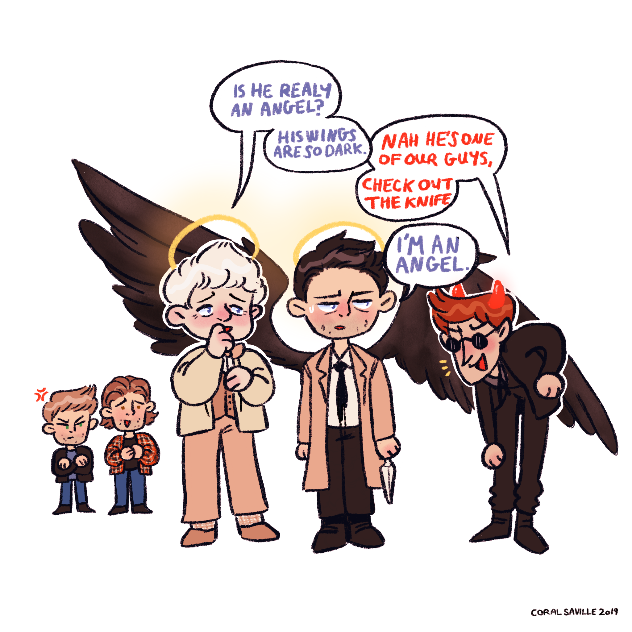 The similarities and differences between angels | Scrolller