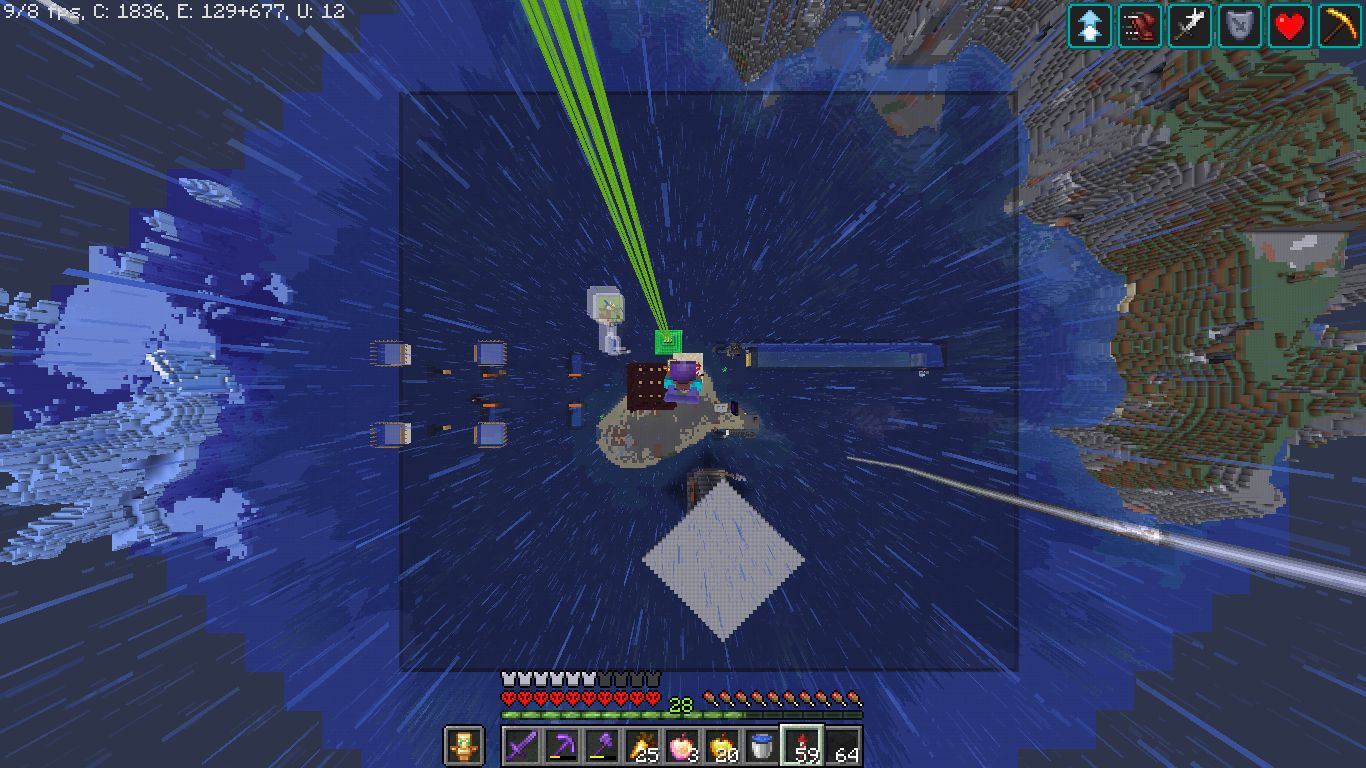 The spawn chunk island is done | Scrolller