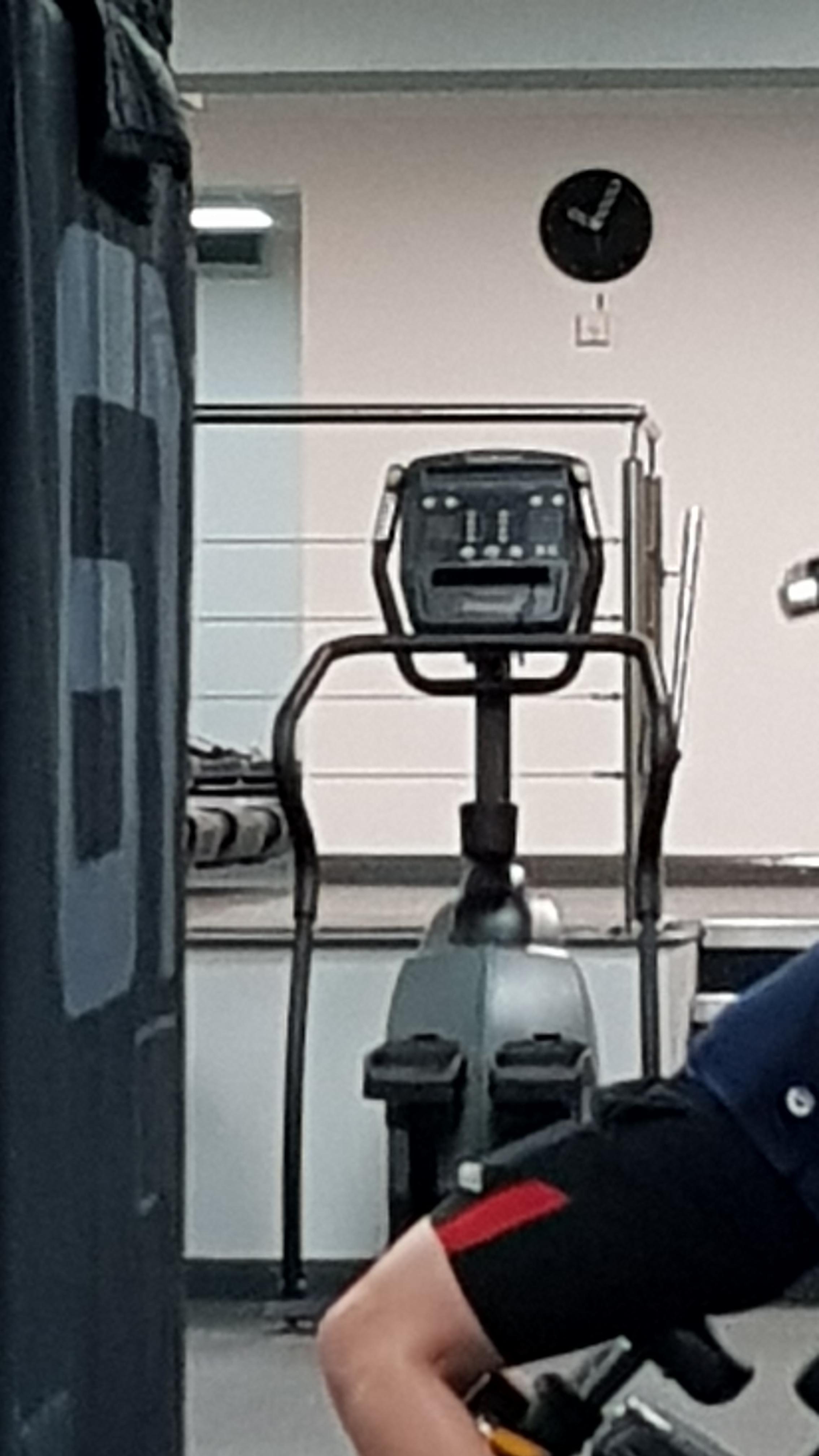 The Stairmaster is watching you bench in the squat rack and he disapproves. | Scrolller