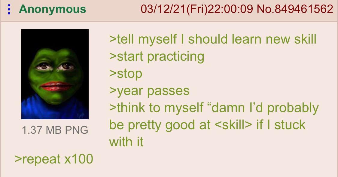 The story of anons life | Scrolller