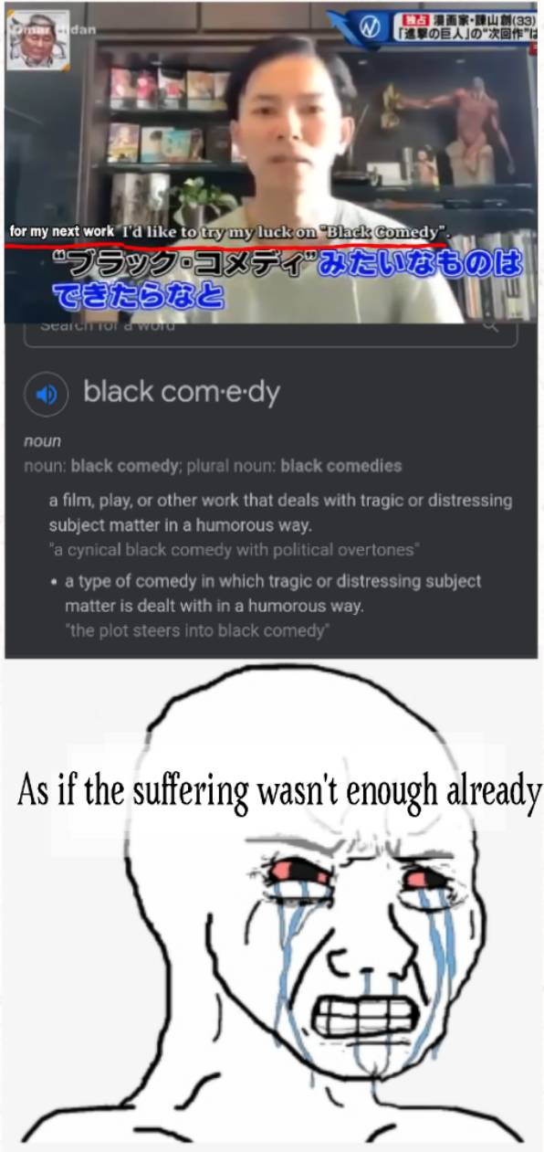 The SUFFERING WILL NEVER END | Scrolller