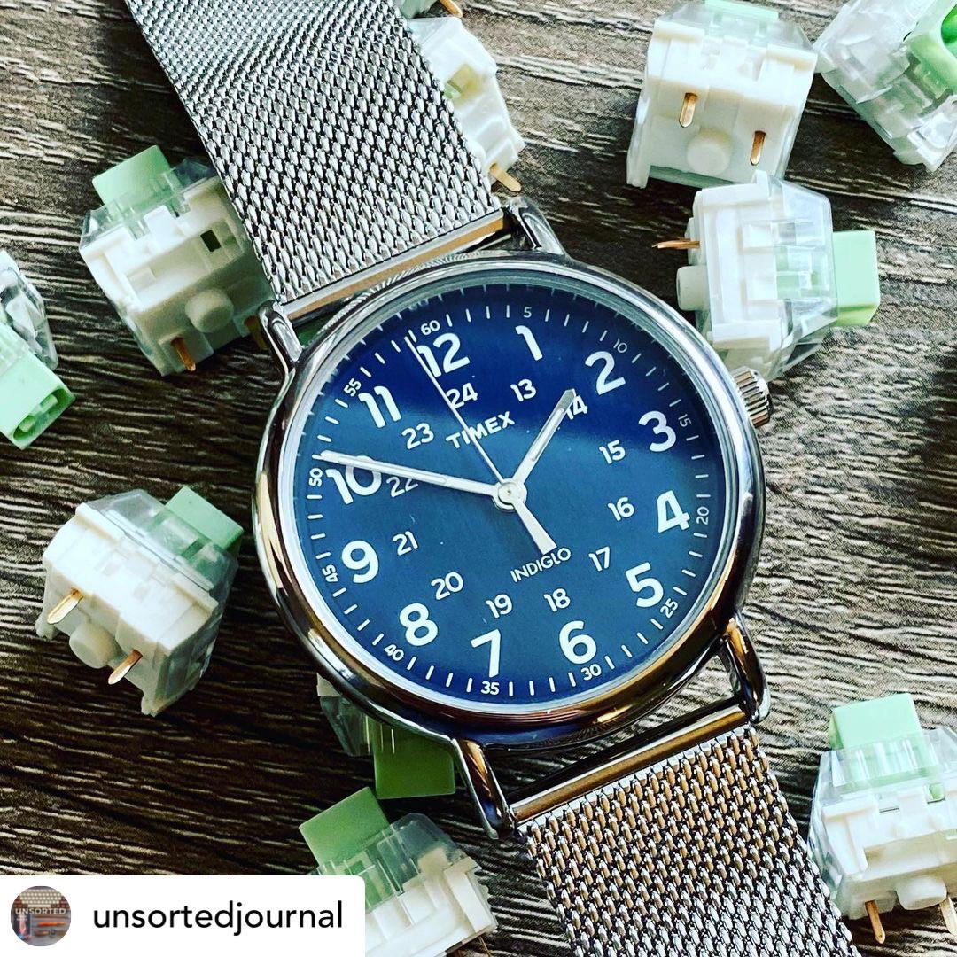 The Timex Weekender is the clicky switch of watches. | Scrolller