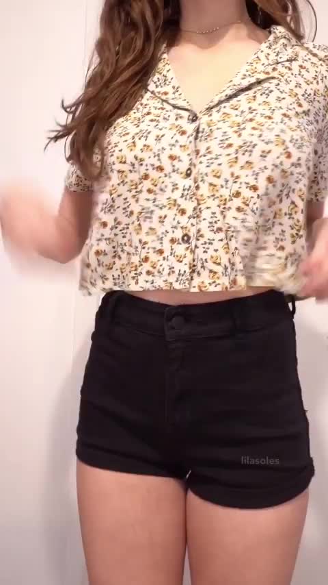 The top button of my shirt undid itself 😅 Hope you like the reveal | Scrolller