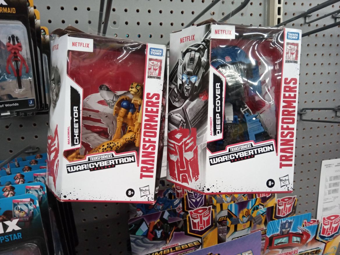 The Transformers WfC selection at my Walmart | Scrolller
