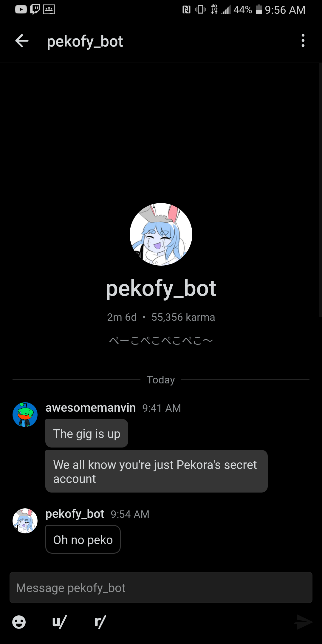 The truth finally revealed peko! | Scrolller