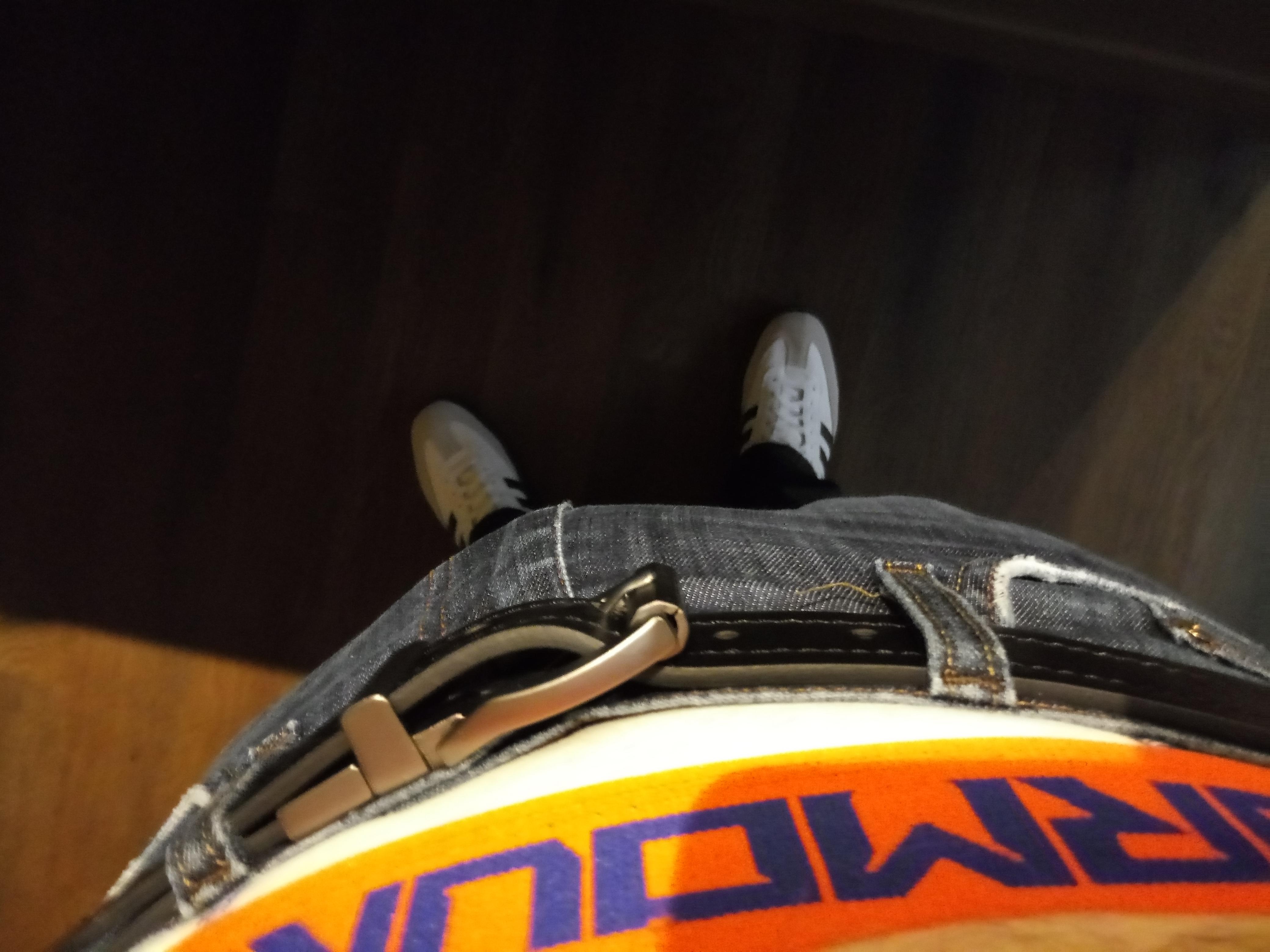 The underarmour and Sambas are a great combo | Scrolller