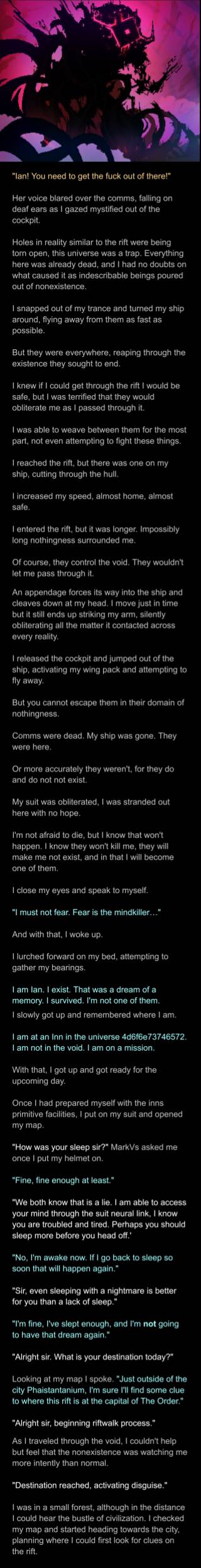 The Wanderer Part 4, Old Pain in a New World | Scrolller