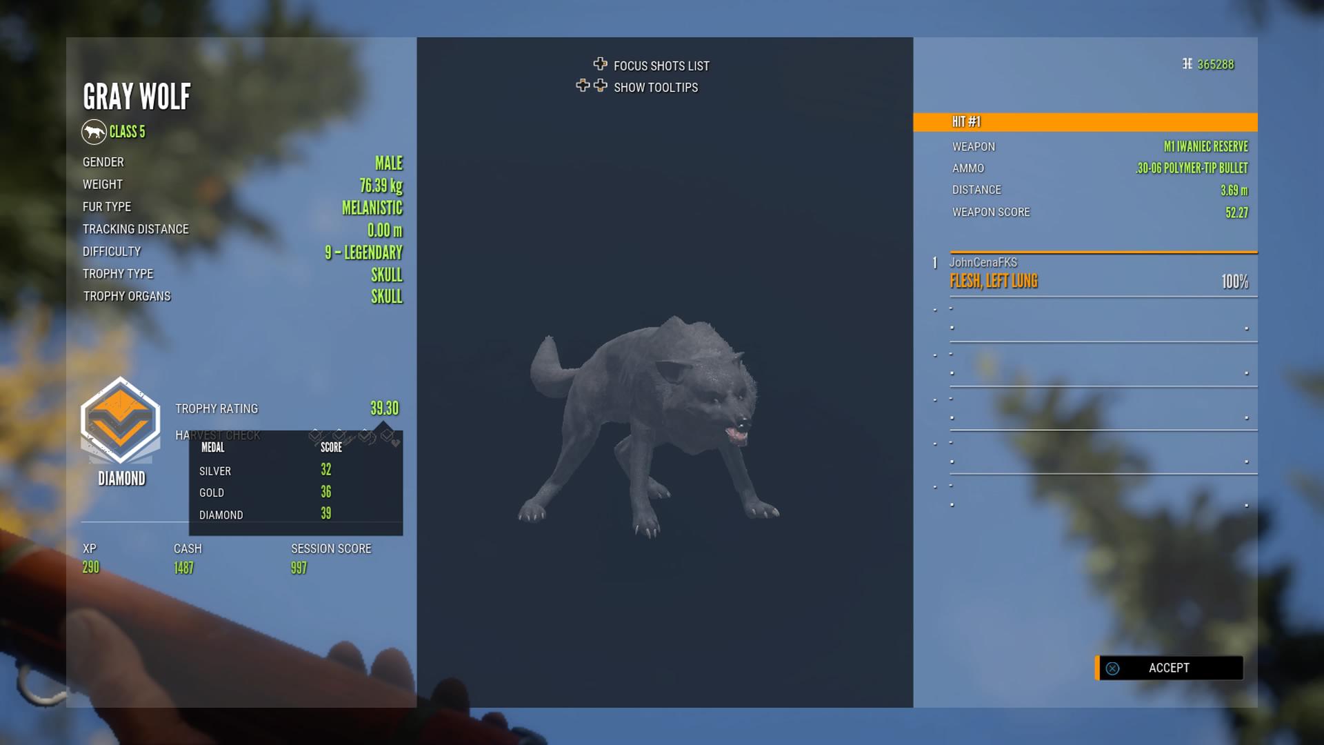 The wolf pack ate me. But not before I popped their melanistic diamond ...