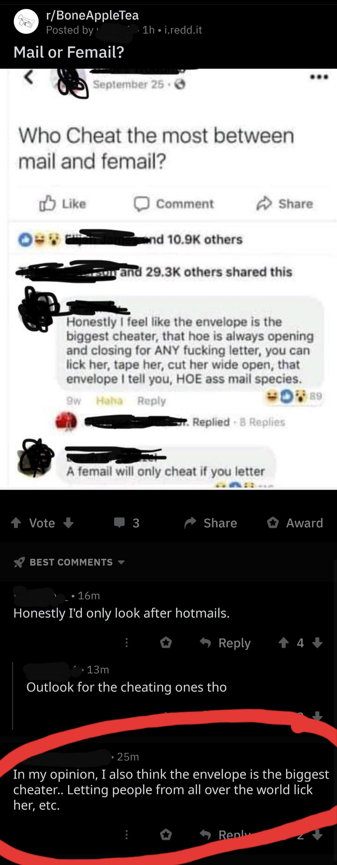 The worst part is that he started the comment acknowledging he's repeating the same joke ...