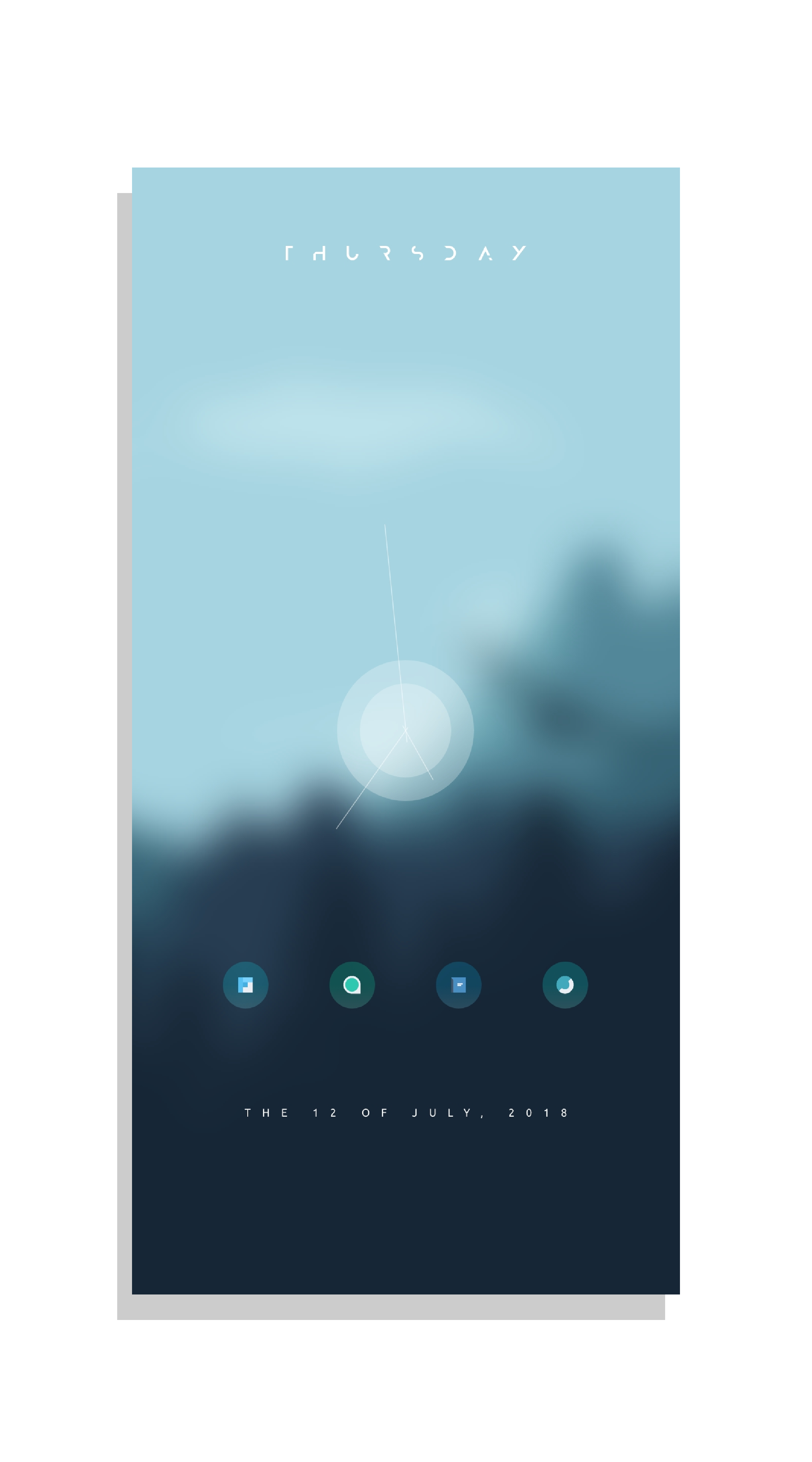 [Theme] A simple one page setup. | Scrolller