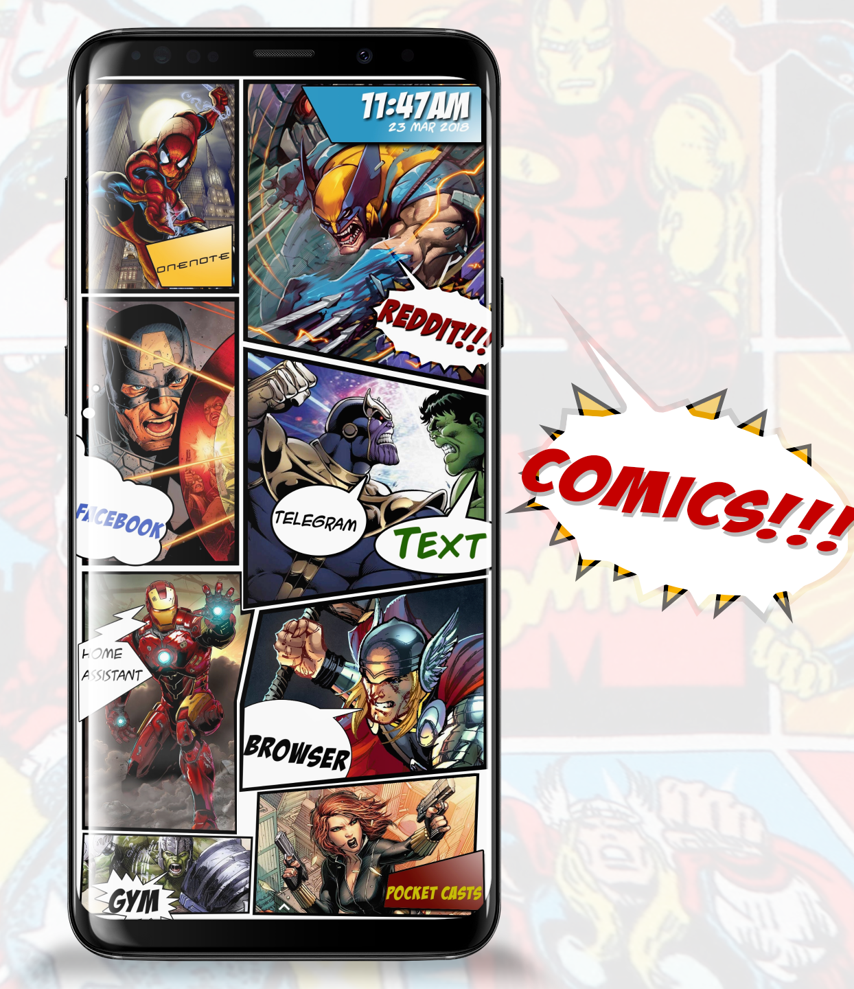 [THEME] Comics!!! | Scrolller