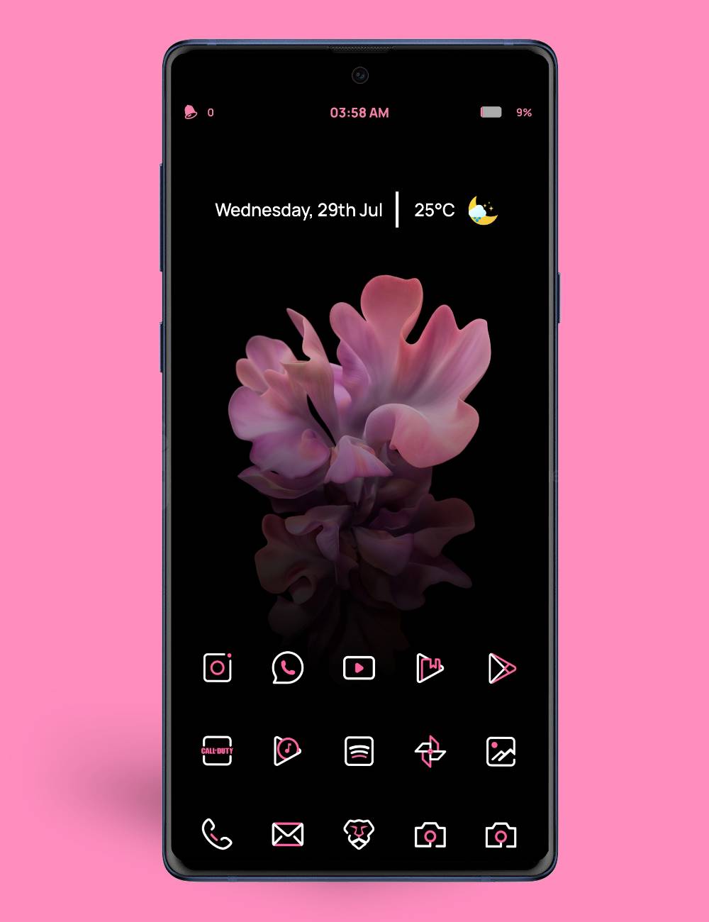 [Theme] Pink Amoled | Scrolller
