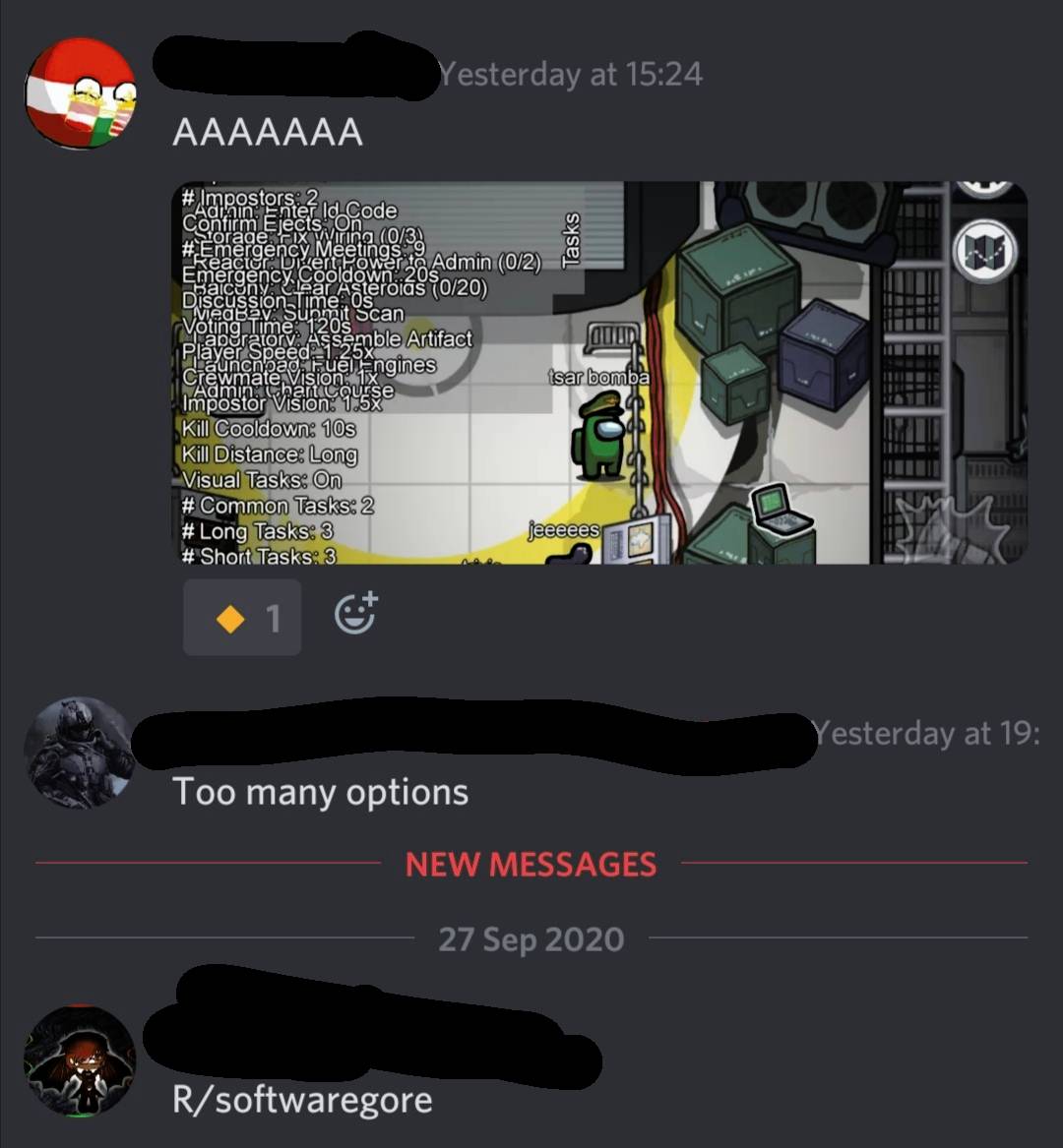 There is 1 Reddit user Among us | Scrolller