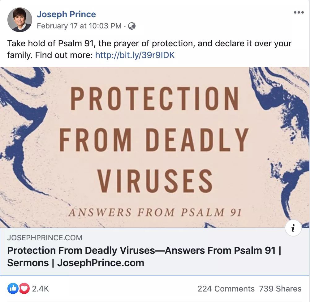 There is apparently a psalm that can protect you from deadly viruses | Scrolller