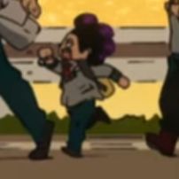 There is nothing in this photo there is only Mineta running :3 | Scrolller