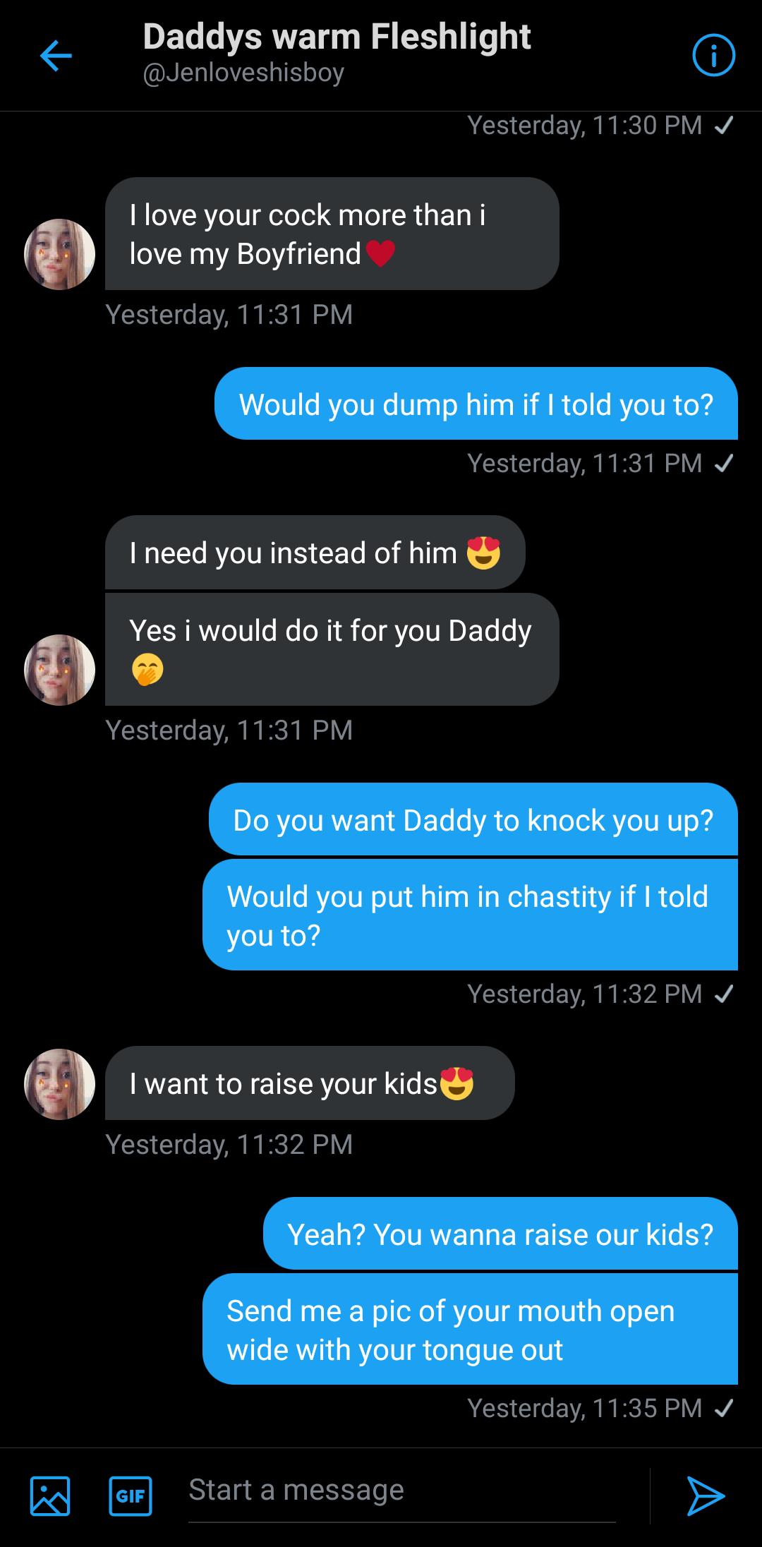 They both call me Daddy and submit to my cock. Think I'll just keep the girl though | Scrolller