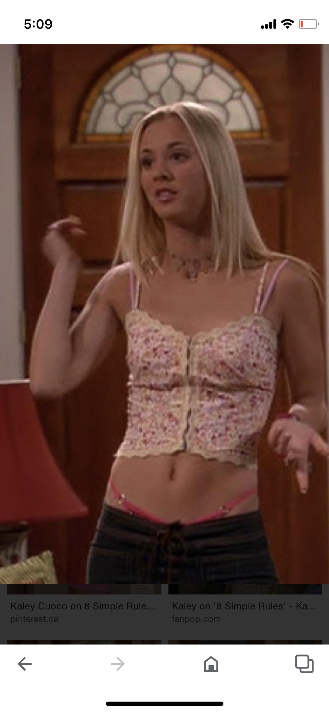 They did not come hotter than Kaley Cuoco in 8 Simple Rules | Scrolller