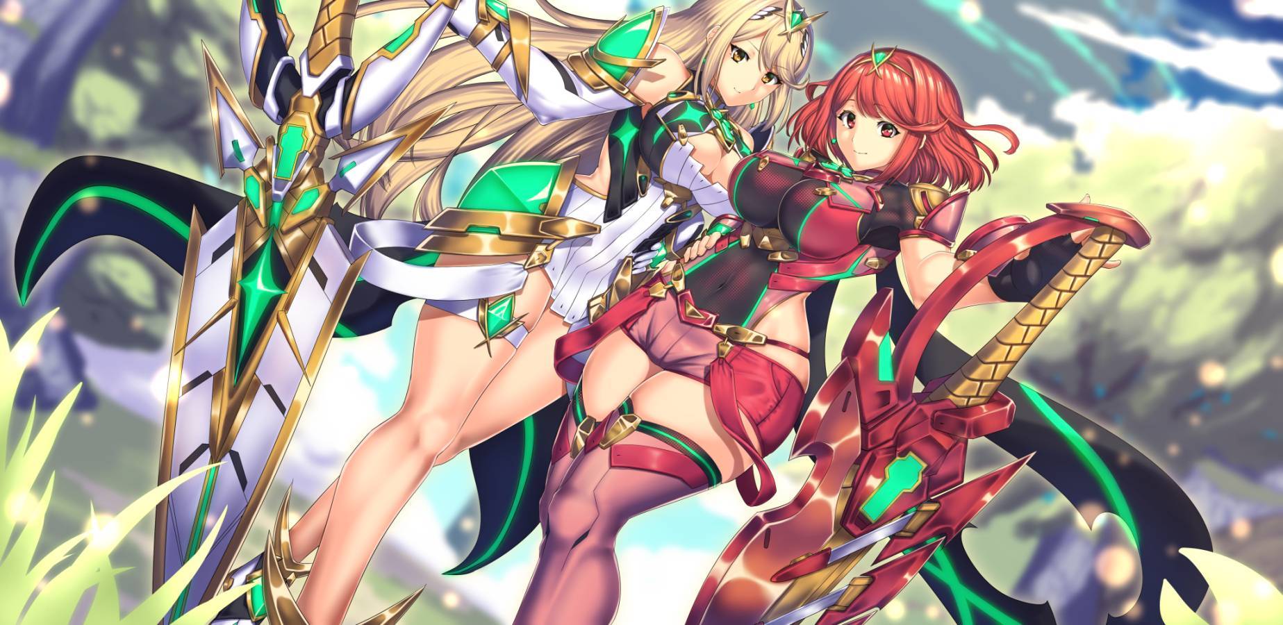 THICC Pyra w/ Mythra | Scrolller