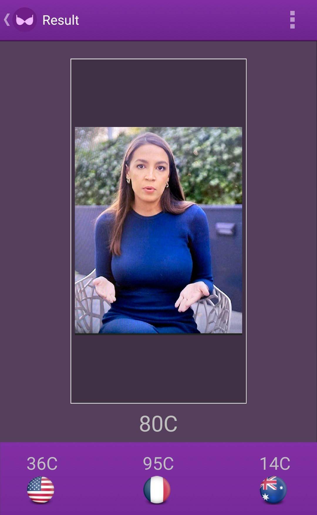 Think this is accurate? It's an app called Bra Meter. | Scrolller