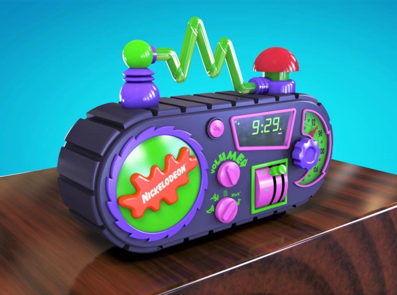 This Alarm Clock From Nickelodeon | Scrolller