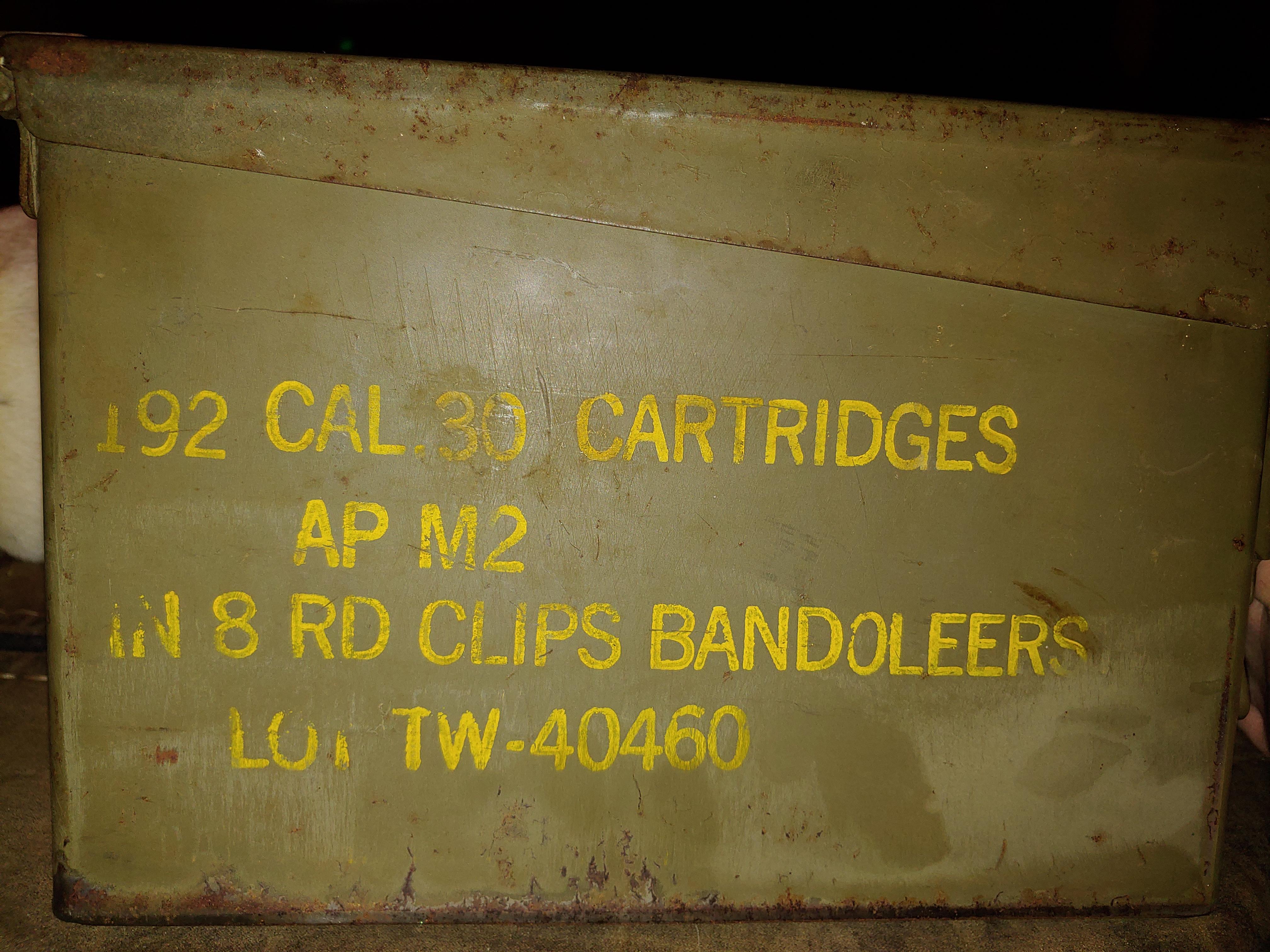 This ammo box is the perfect width for storing 85's. | Scrolller