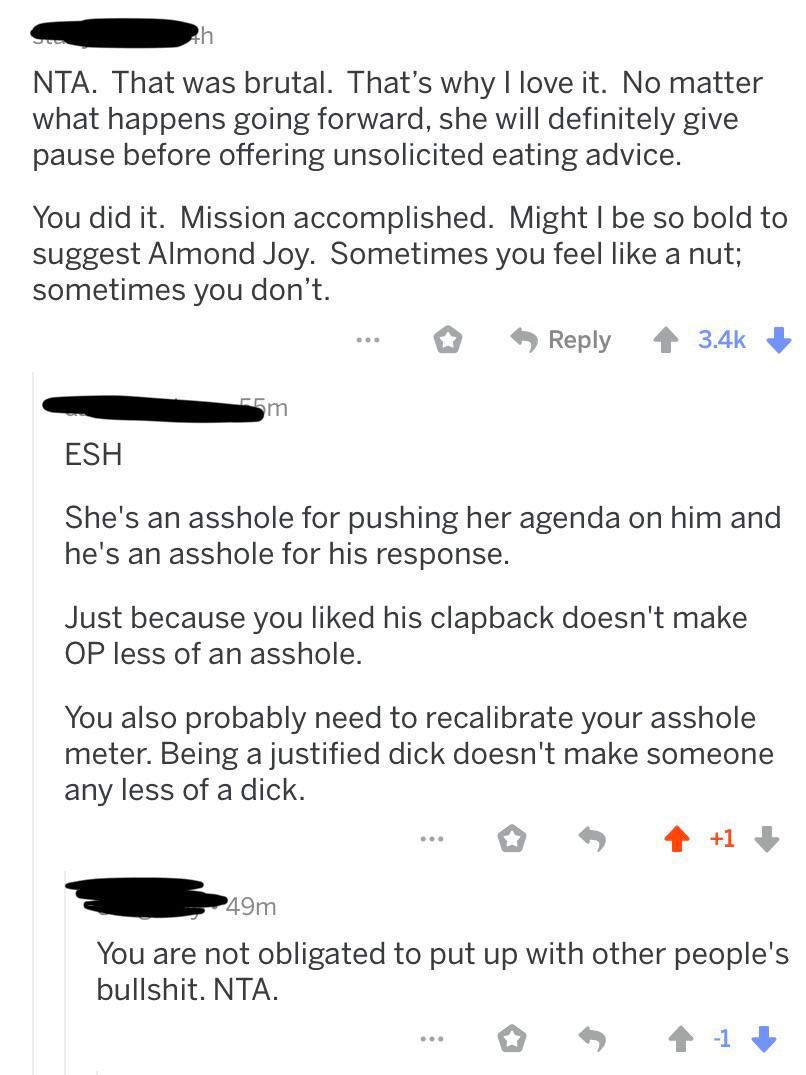 This basically summarizes all of AITA | Scrolller