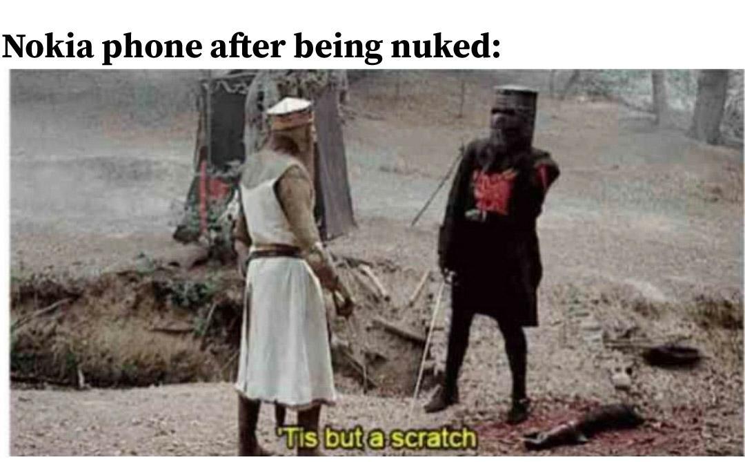 This but a scratch | Scrolller