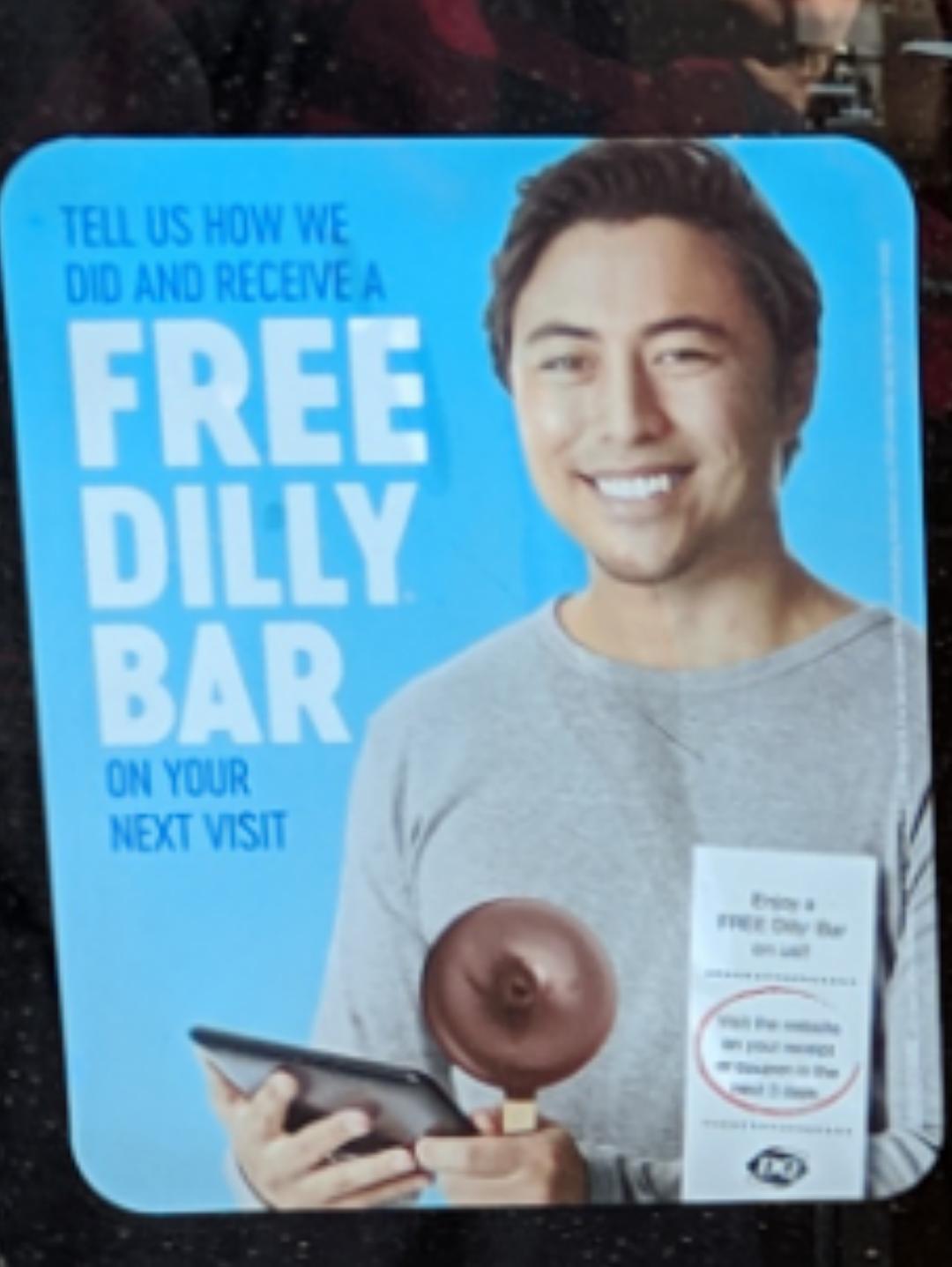 This dilly bar is obviously fake | Scrolller