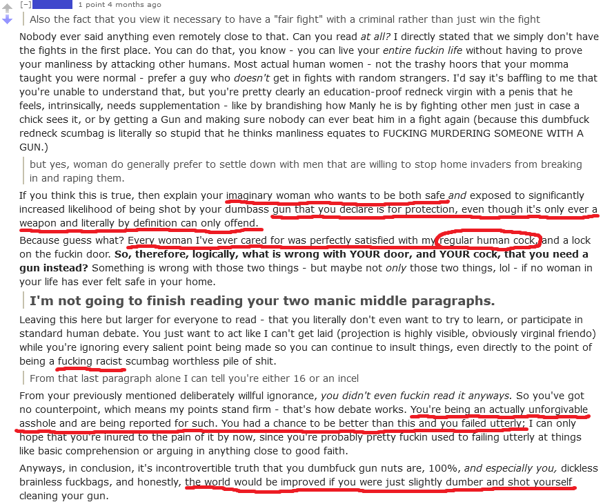 This gem I got has stuck with me. I underlined all the best parts. | Scrolller