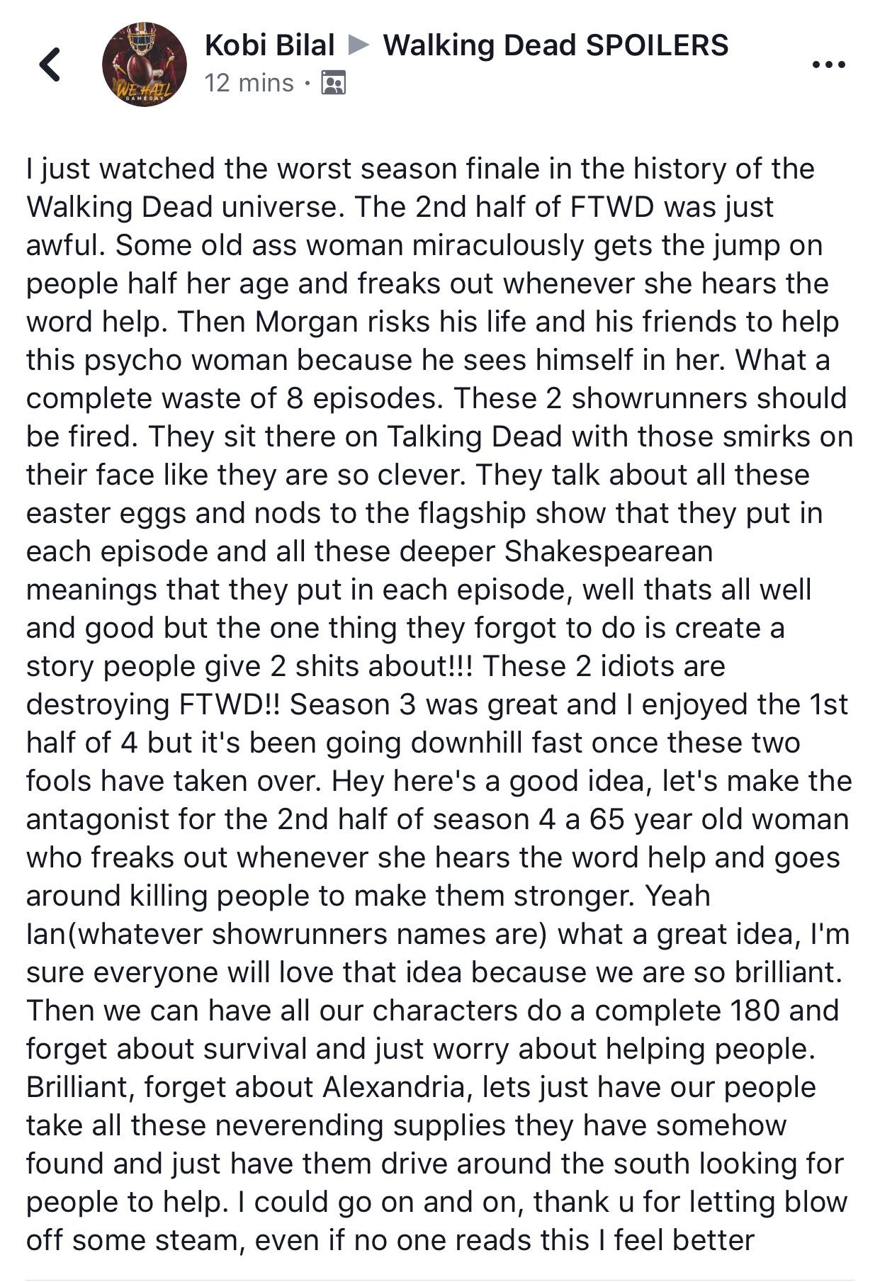 This guy knows what it is... can we all appreciate how accurate this guy is ?! I literally agree ...