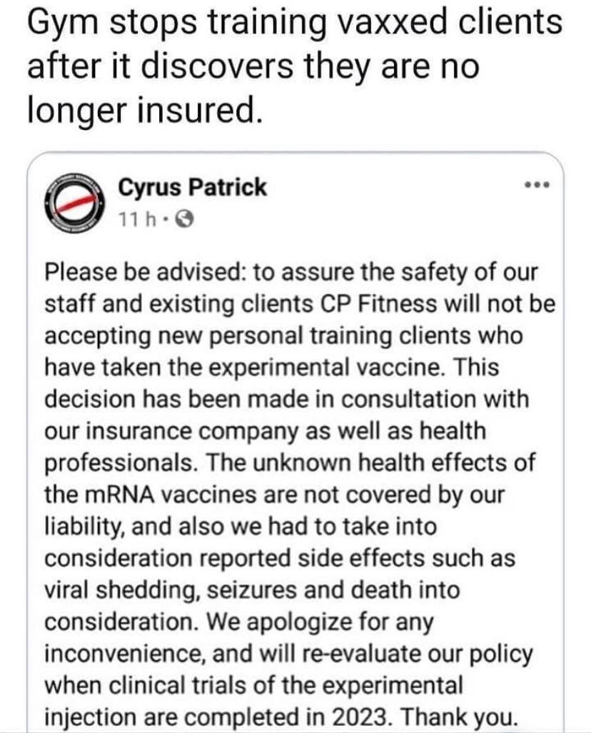 This gym is fighting back. | Scrolller