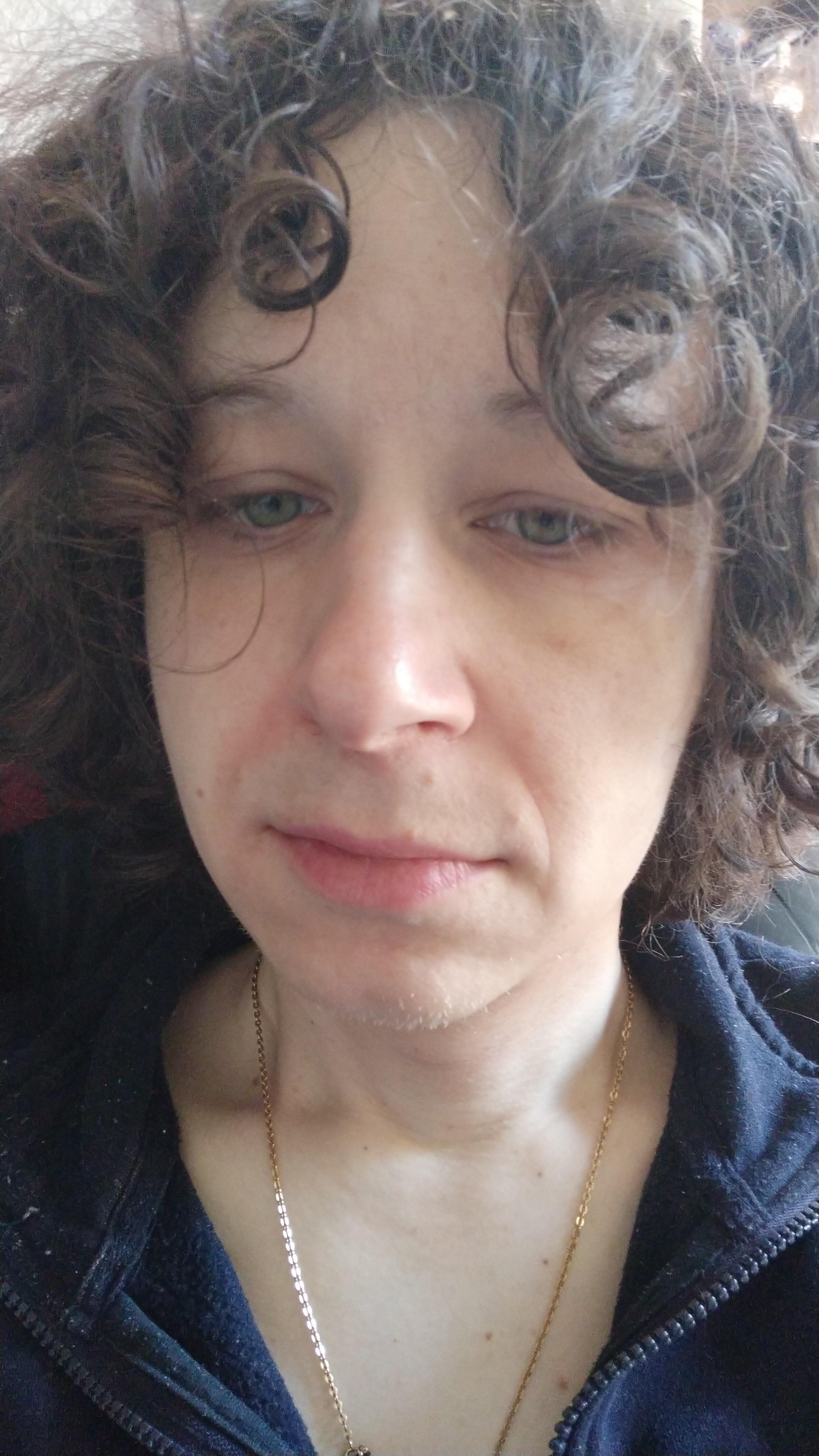 This is a filter free pic, like all of my pics, but without makeup, I'd ...