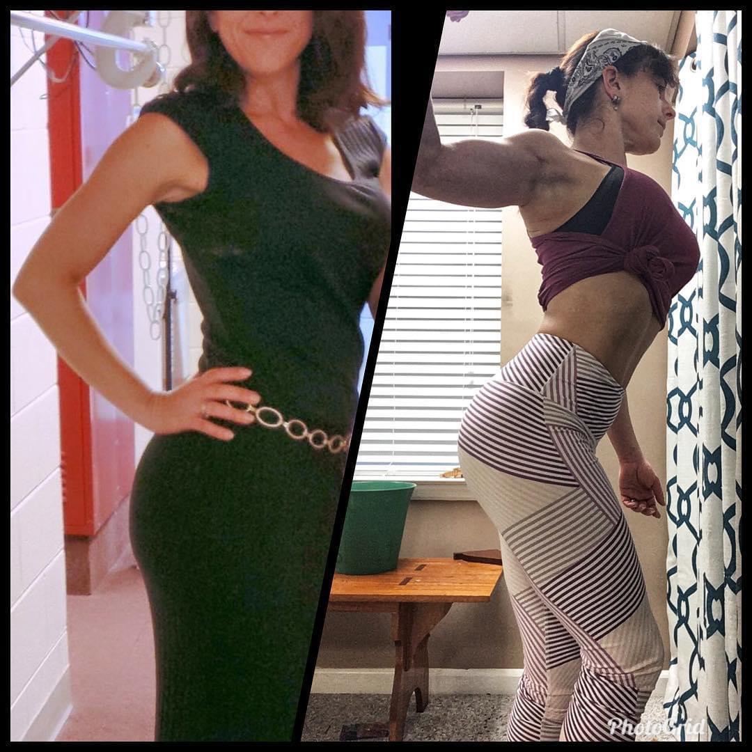 This is after 3 years of lifting. 41 year old hotwife still training. Just started posting on ...