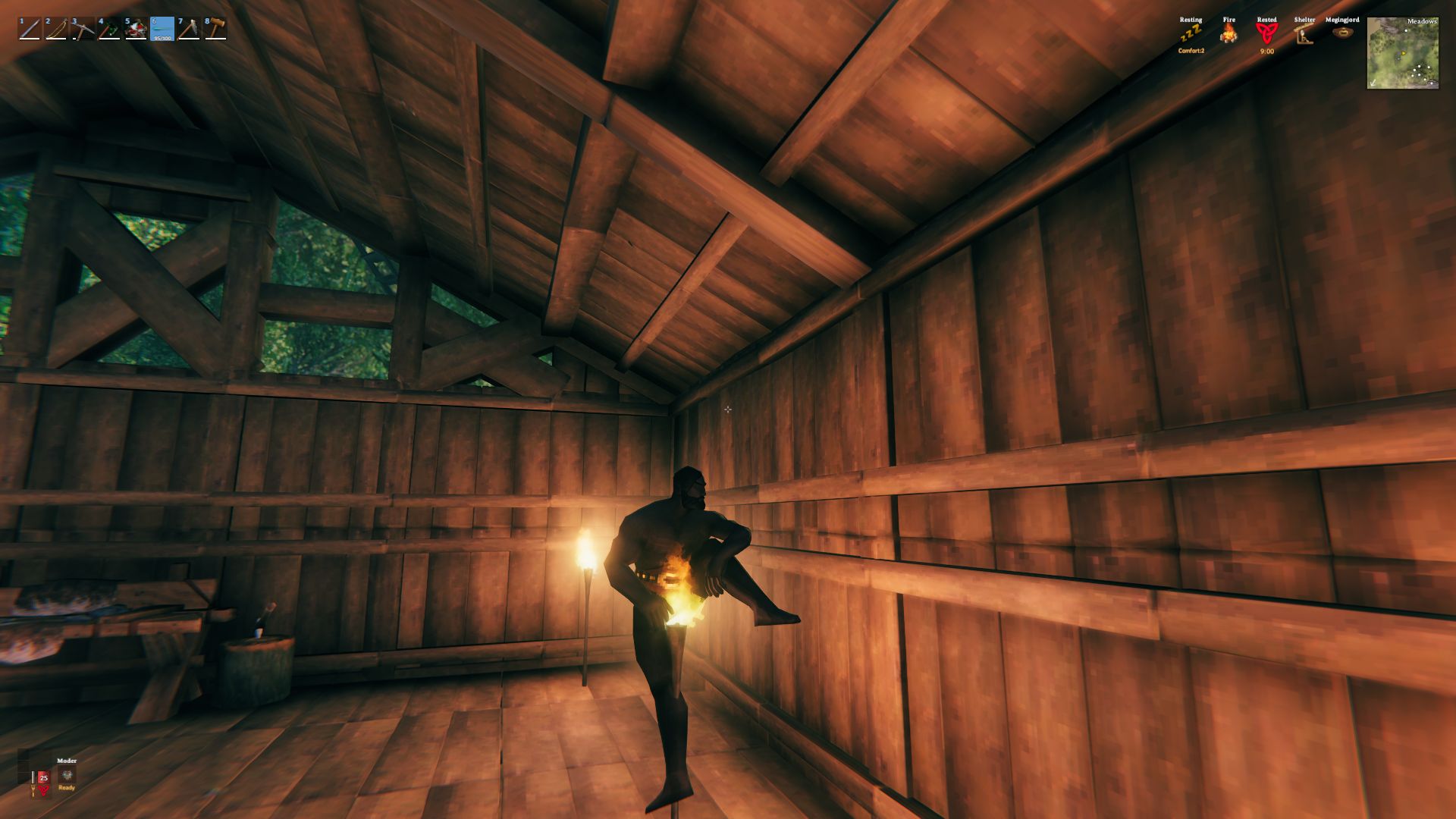 This is how sitting on a torch looks every time | Scrolller