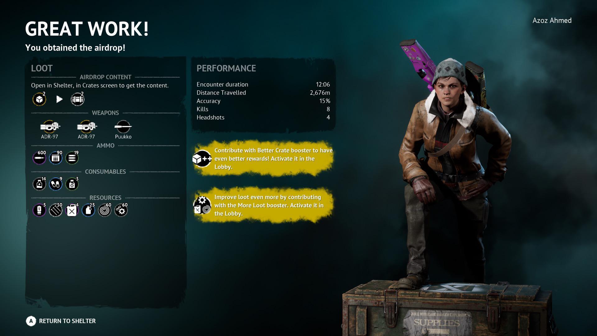 This is how the end game screen looked like a year ago. | Scrolller