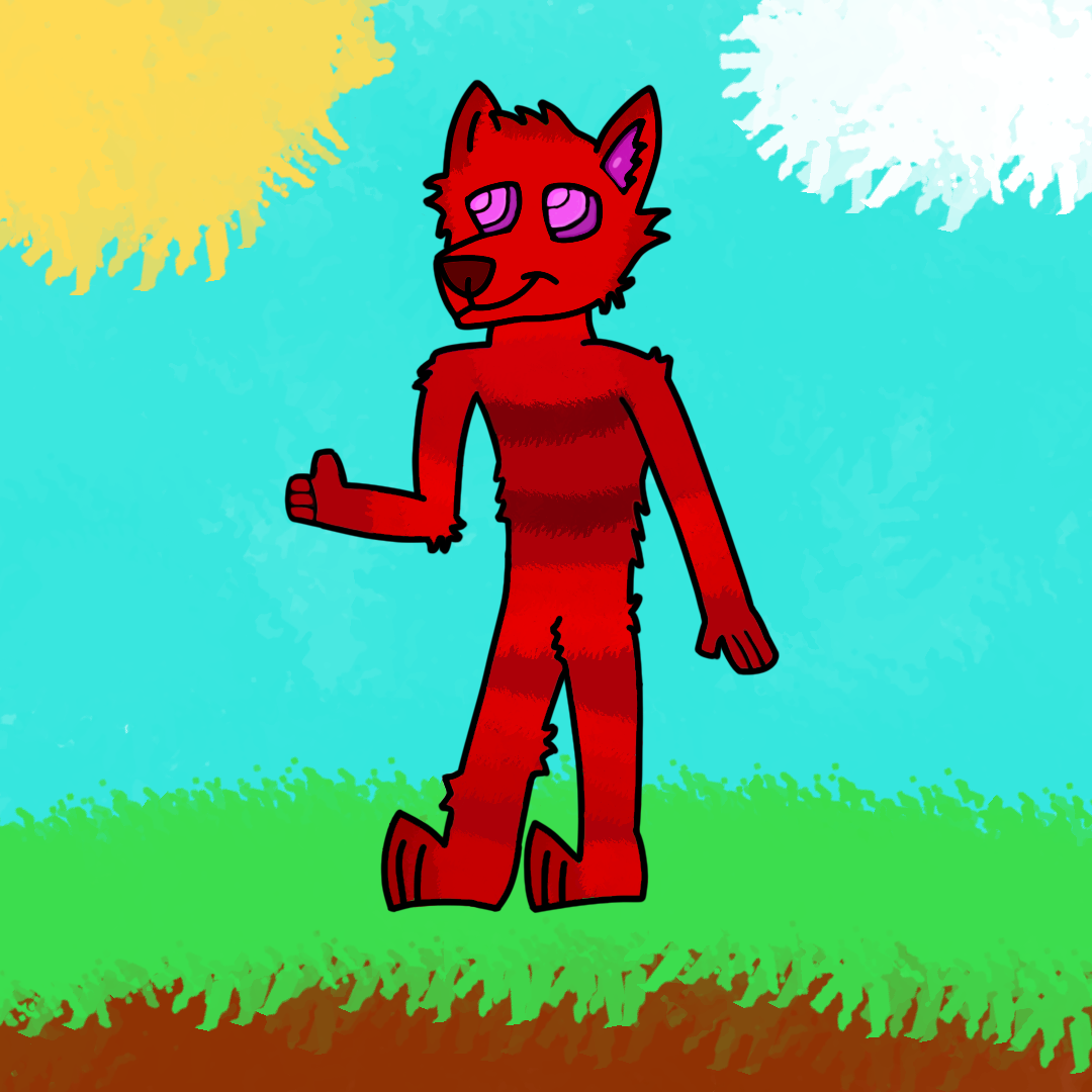This is my first full-body character, I made him in about 2 hours. Currently unnamed. | Scrolller