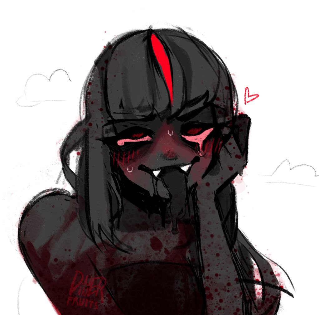 this is my last drawing of darkie woman no more shall be drawn | Scrolller