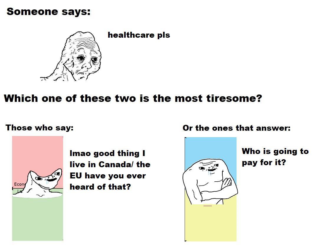 This is not a meme with the intention of make you laugh but to start a debate I think it's ...