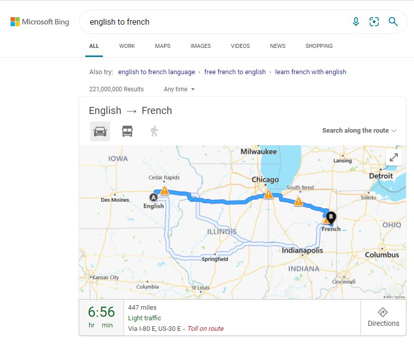 Why we stick to google. | Scrolller