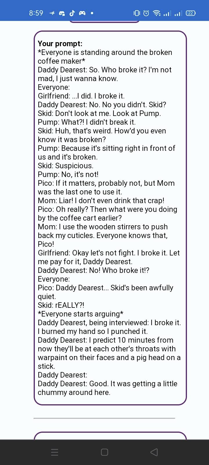 This looks like an actual canon interaction... | Scrolller