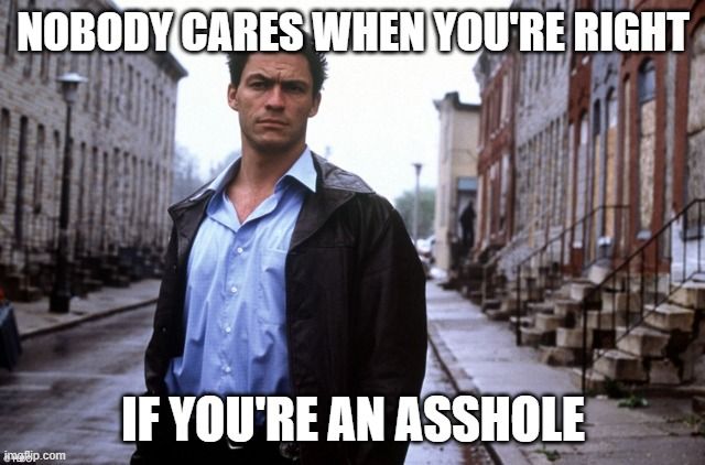 This nugget of wisdom I learned from The Wire | Scrolller