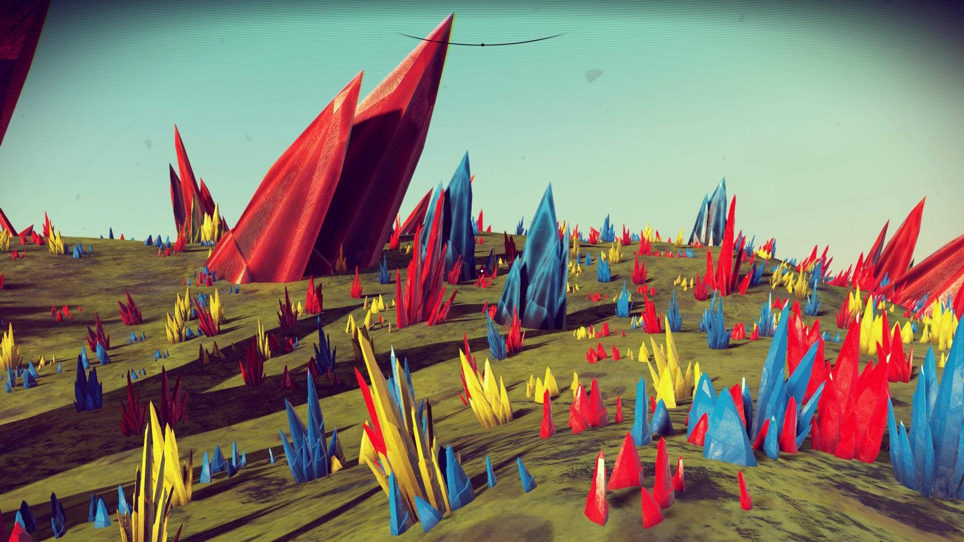 This planet is literally covered in crystals. | Scrolller