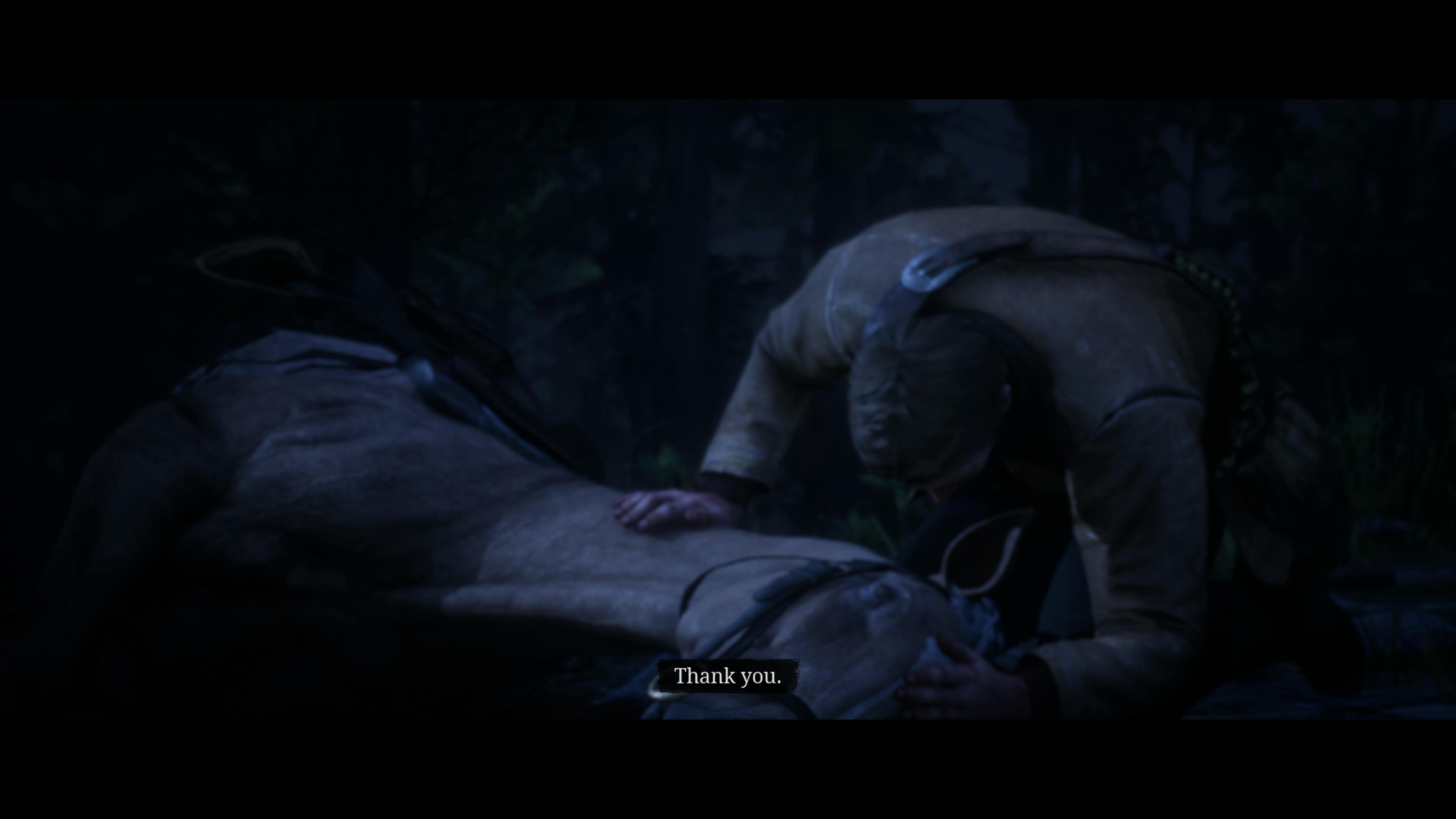 This scene hits 100x harder if it's the horse you've had since chapter 2 with Hosea 🙁 | Scrolller