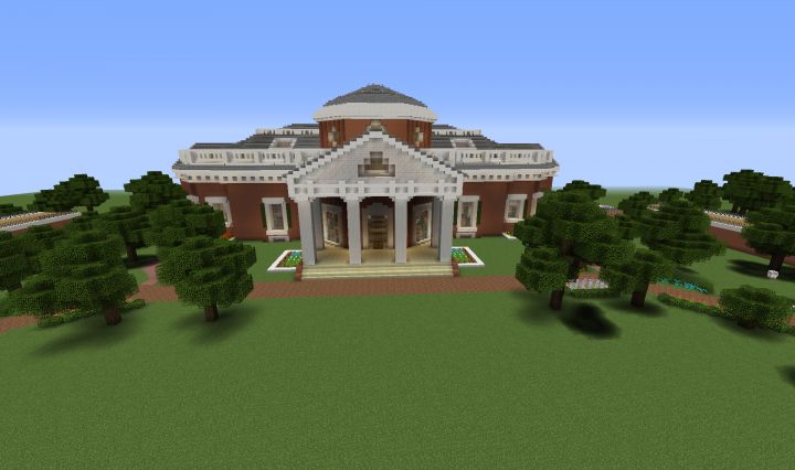 Thomas Jeffersons home built in Minecraft | Scrolller