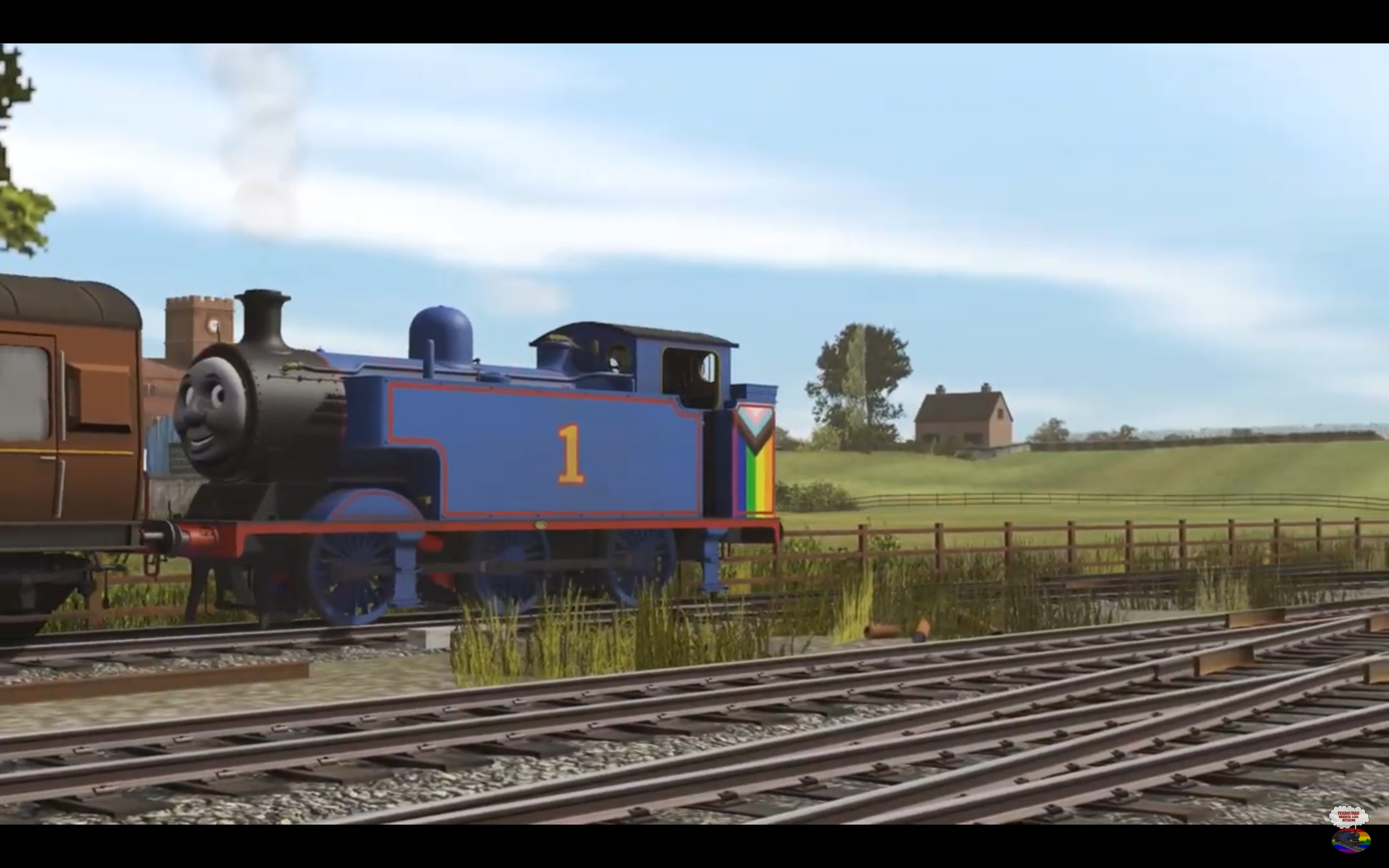 Thomas showing his support | Scrolller