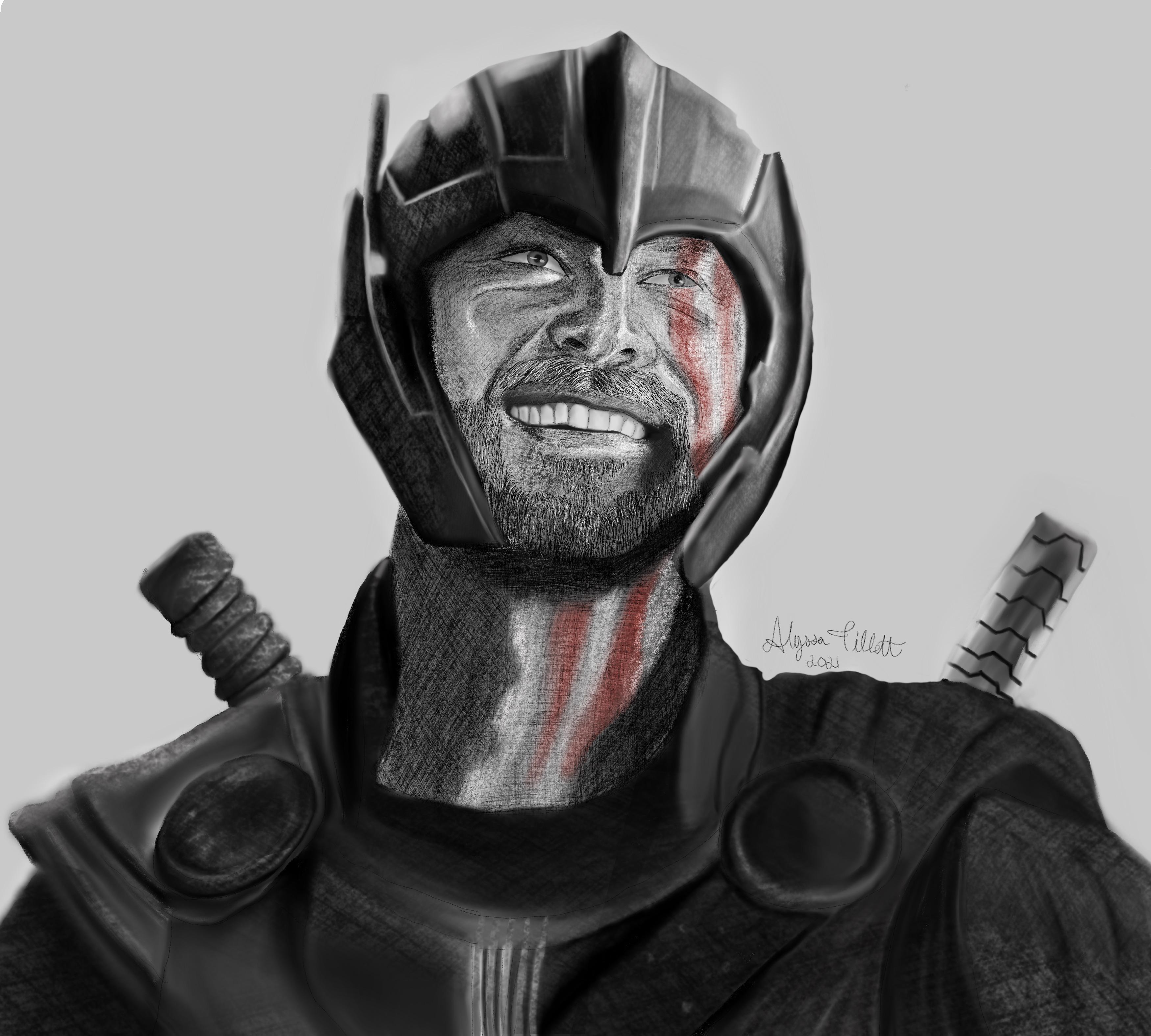 Thor from Thor Ragnarok by Me | Scrolller